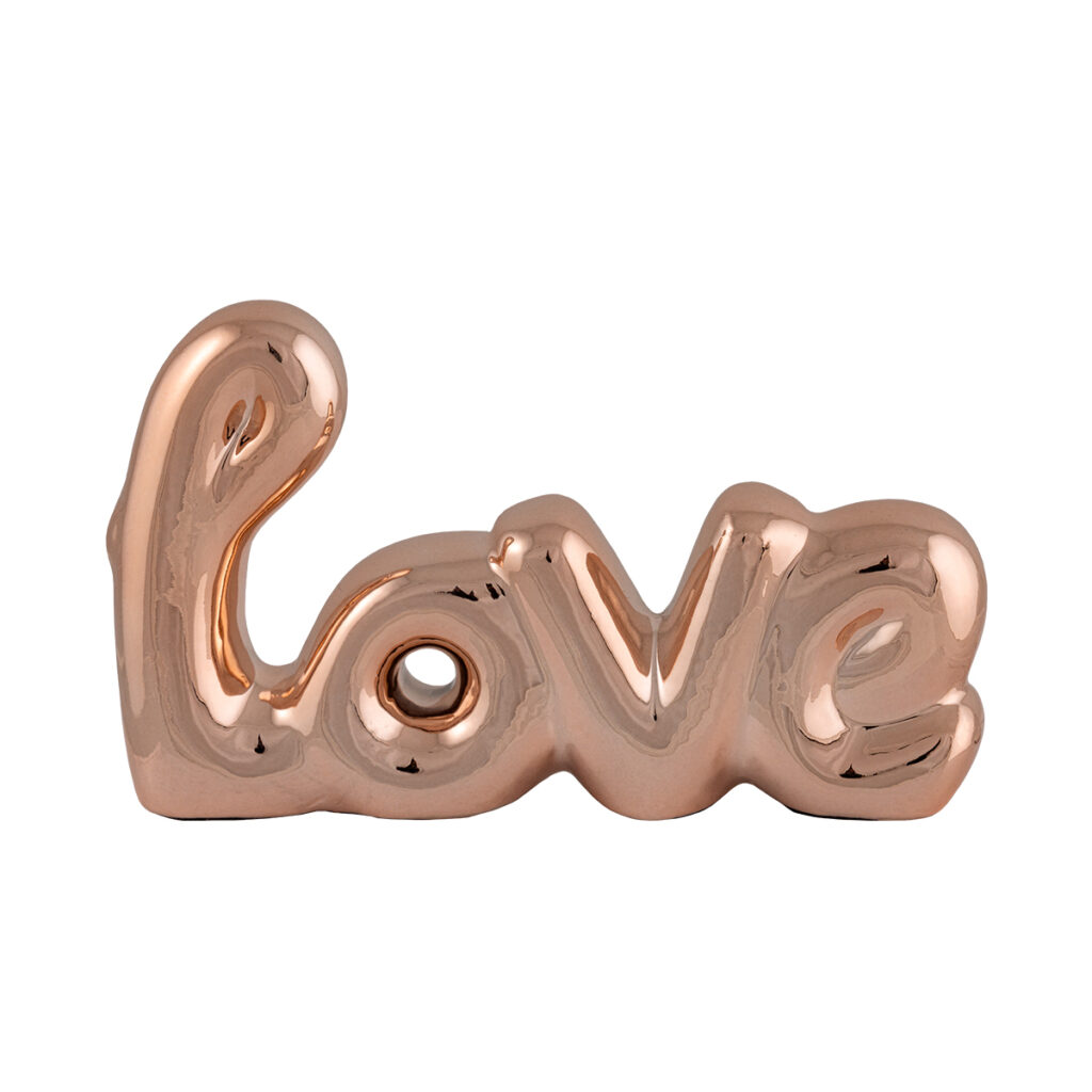 Letrero "Love" Tipo Globo- Rosa | Perfect Home