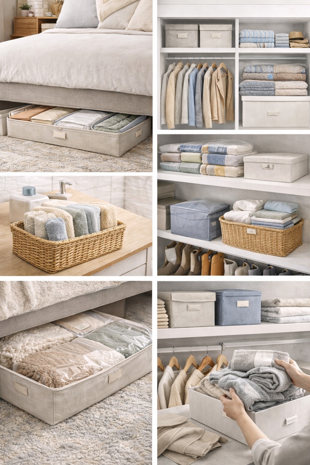 Guía Práctica Para Organizar Textiles En Casa Sin Perder Espacio ...